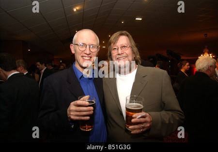 Geoff Wonfor at the Royal Television Society Awards with Ray Laidlaw of ...