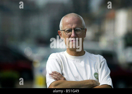 Ray Laidlaw the drummer of folk pop group Lindisfarne 31 08 05 Stock ...