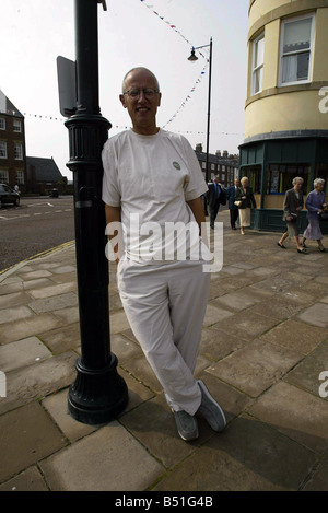 Ray Laidlaw the drummer of folk pop group Lindisfarne 31 08 05 Stock ...