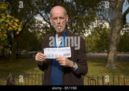 Ken Robson at Speakers Corner, London Stock Photo - Alamy