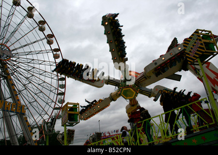 Goose fair rides giant wheel The Goose fair is probably the largest ...