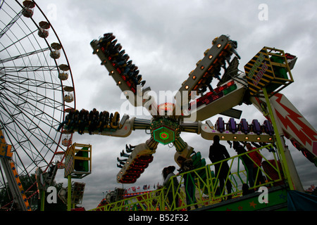 Goose fair rides giant wheel The Goose fair is probably the largest ...