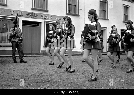 Orange Day Parade in Pomeroy Co. Tyrone. Northern Ireland. July 1970 70 ...