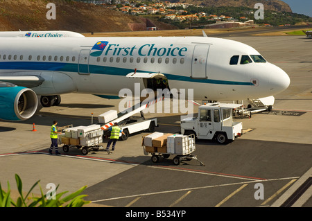 First Choice planes aircraft at Funchal airport Madeira Portugal EU ...