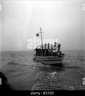 HMS Submarine Truculent sinks after a collision with the Swedish ship ...