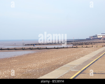 Hunstanton The Promenade Norfolk beach sea coast coastal East Anglia ...