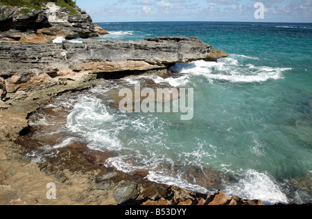 Dramatic coastal scenery in Spittal Ponds Nature Reserve, Smith's ...