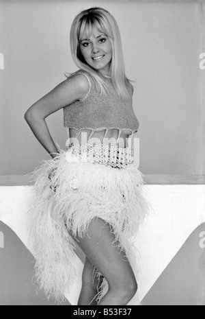 Danish born actress, Yutte Stensgaard. December 1969 Z11676-004 Stock ...