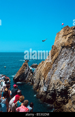 Acapulco, La Quebrada, Diving Stock Photo - Alamy