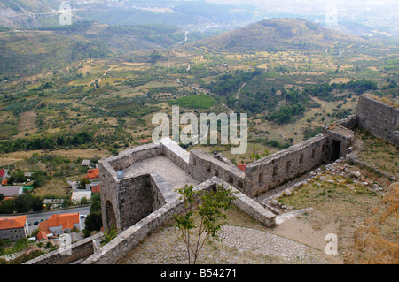 The Fort of Klis view on surrounding mountains Dalmatia Croatia Stock ...