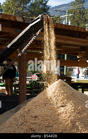 Steam powered generator at the "Westwold Heritage Steam Sawmill Stock ...