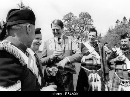 Atten-Shun! His Grace the Duke of Atholl, has his very own private army ...
