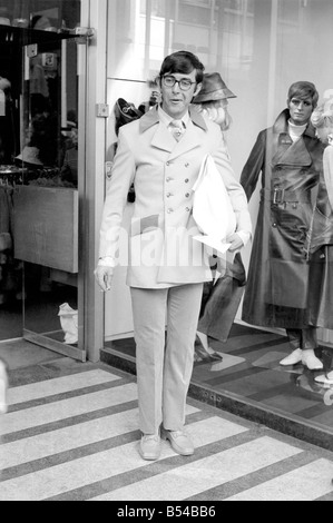 John Alderton, lead actor in the TV series Please Sir filming in Kings ...