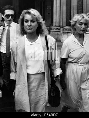 Singer, Jay Aston of Bucks Fizz Pop Group taken in the "Daily Mirror ...