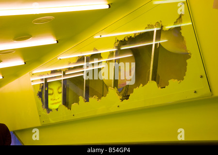 Interior of Seattle Public Library lobby in downtown Seattle Washington ...