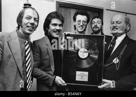Rod Clements right and Ray Laidlaw of the folk pop group Lindisfarne at ...
