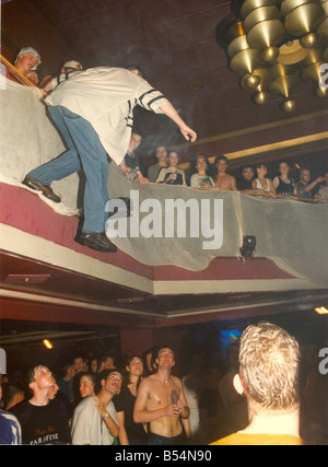 Clubbers get hot and sweaty enjoying a rave Stock Photo - Alamy