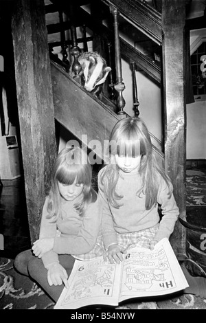 Eight year old Rebecca Gaskell, together with her five year old sister ...