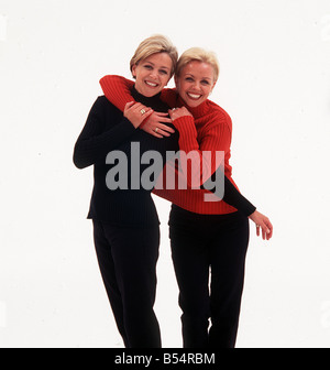 Debbie Ash sister of Leslie Ash with her daughter Candie Ash Kidd Stock ...