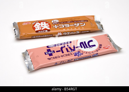 Chinese made wafer bar snack food Stock Photo - Alamy