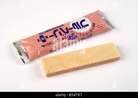 Chinese made wafer bar snack food Stock Photo - Alamy