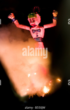 The burning of Old Man Gloom AKA Zozobra in Santa Fe New Mexico 2008 ...