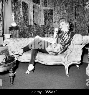 Showgirls exotic fashion changes. American actress Irene Dailey came ...
