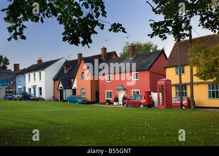 Hartest village in Suffolk, UK Stock Photo - Alamy