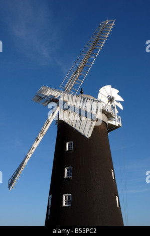 Pakenham Windmill, Suffolk UK Stock Photo - Alamy