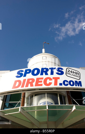 Sports Direct shop sign at Fort shopping centre in Birmingham Stock ...