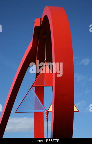 Steel Wave Sculpture at Town Reach Newport South Wales. By Peter Fink ...