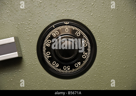 A safe combination lock dial Stock Photo - Alamy