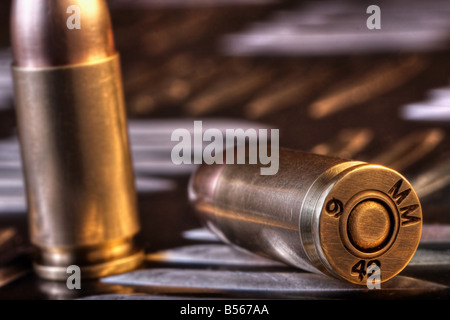 9mm pistol bullet Stock Photo - Alamy