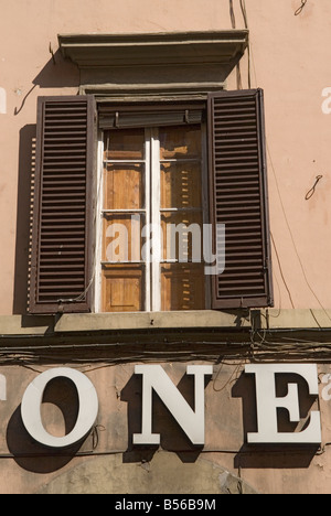 Window of a one family house Stock Photo - Alamy