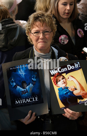 Republican vice presidential candidate Alaska Governor Sarah Palin ...