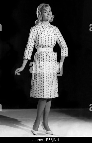 Reveille Fashions. Jo Waring. June 1962 P008936 Stock Photo - Alamy