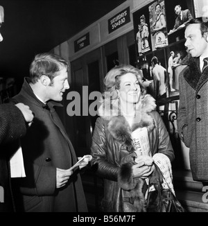 Rachel Roberts, estranged wife of actor Rex Harrison pictured going ...
