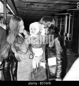 The Monkees: Monkee Davy Jones Arrived at Heathrow Airport with his ...