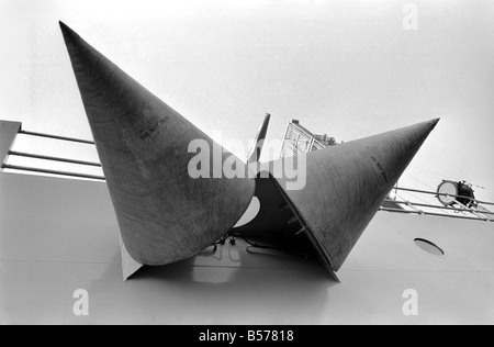 H.M.S. Sheffield at Portsmouth. The new H.M.S. Sheffield is first of a ...