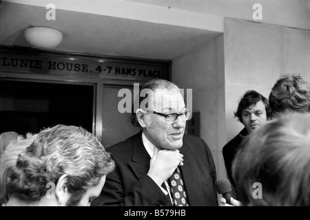 Reginald Maudling MP. February 1975 75-00970-005 Stock Photo - Alamy