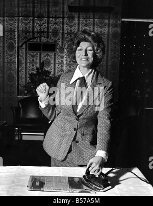 Singer: Faith Brown. February 1975 75-00738 Stock Photo - Alamy