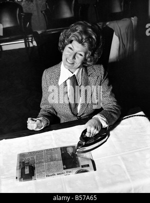 Singer: Faith Brown. February 1975 75-00738 Stock Photo - Alamy