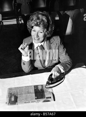 Singer: Faith Brown. February 1975 75-00738 Stock Photo - Alamy