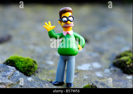 ned flanders simpsons homer's neighbour christian american character ...