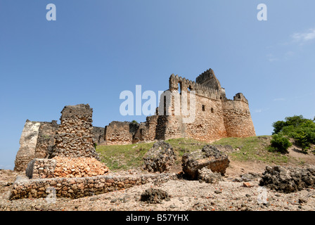 Kilwa Fort 19th century Kilwa Kisiwani important trade center about AD ...
