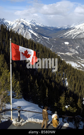 the Canadian national flag of Canada, America Stock Photo - Alamy