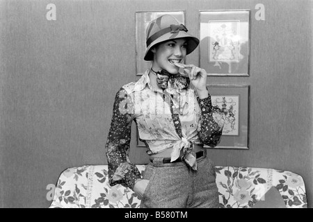 American singer Barbie Benton. January 1975 75-00375-003 Stock Photo ...