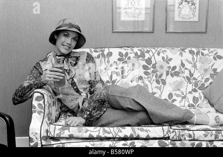 American singer Barbie Benton. January 1975 75-00375-003 Stock Photo ...