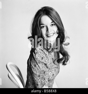Pop Singer Diane Solomons. February 1975 75-00676 Stock Photo - Alamy