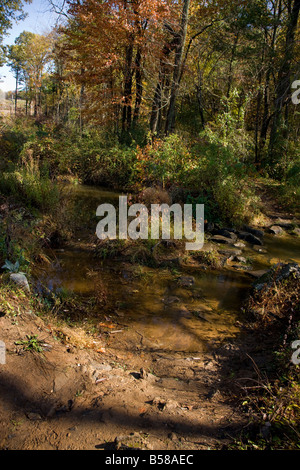 Plum Run is a small stream running through the Gettysburg Battlefield ...